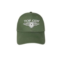 Top Gun Cap Herren Gr&ouml;&szlig;e 55/60 oliv / wei&szlig;