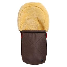 Kaiser Naturfellprodukte Lammfell-Fu&szlig;sack "Emma" in Braun - (L)80 x (B)37 cm - 21% | Baby-fusssaecke