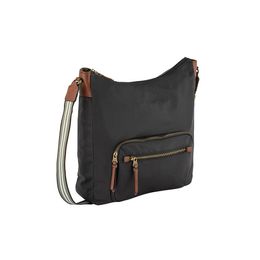 Camel Active Umh&auml;ngetasche "Bari" in Schwarz - (B)38 x (H)35 x (T)13 cm - 40% | Damen-taschen