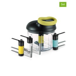 Tefal 5tlg. Zerkleinerer-Set "Ingenio Maxi-Kit" in Schwarz/ Grün - 900 ml - 22% | Kuechengeraete