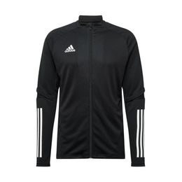 adidas Sportswear Athletic Zip-Up Hoodie 'Condivo 20' male Black size L