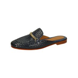 Melvin & Hamilton MELVIN & HAMILTON Leder-Clogs "Scarlett 77" in Schwarz - 44% | Gr&ouml;&szlig;e 40 | Damen-pantoletten