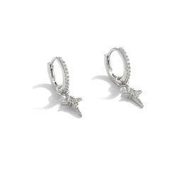 Miu Silver Silber-Creolen mit Edelsteinen - 66% | Schmuck