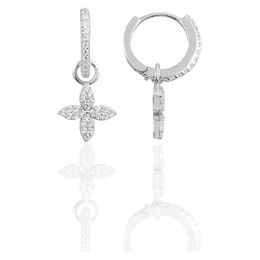 Miu Silver Silber-Ohrringe mit Edelsteinen - 64% | Schmuck