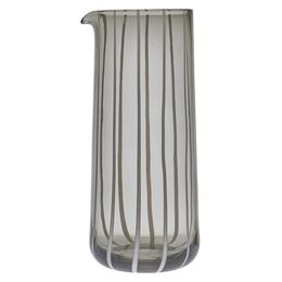OYOY living design Karaffe "Mizu" in Grau - (H)23 x &Oslash; 10 cm - 66% | Gedeckter-tisch