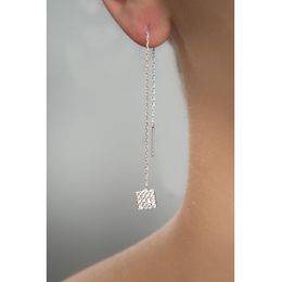 Miu Silver Silber-Ohrh&auml;nger mit Edelsteinen - 59% | Schmuck
