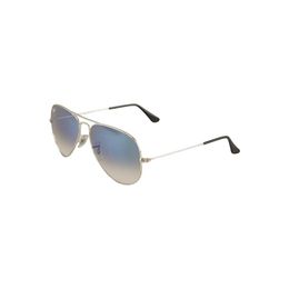 Ray-Ban Sonnenbrille Damen Gr&ouml;&szlig;e One Size Second Hand silber