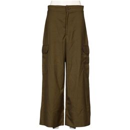 MONKI Stoffhose Damen Gr&ouml;&szlig;e M Second Hand gr&uuml;n