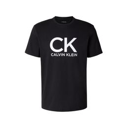 Calvin Klein Jeans T-Shirt Herren Gr&ouml;&szlig;e XXL schwarz / wei&szlig;