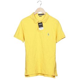 Polo Ralph Lauren Poloshirt Herren Gr&ouml;&szlig;e L Second Hand gelb