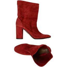 Aquazzura Stiefelette Damen Gr&ouml;&szlig;e 38.5 Second Hand bordeaux