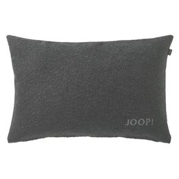 JOOP! Kissenh&uuml;lle J! Touch, Anthrazit, Dunkelgrau, Textil, Uni, 40x60 cm, hochwertige Qualit&auml;t, Wohntextilien, Bez&uuml;ge, Kissenbez&uuml;ge