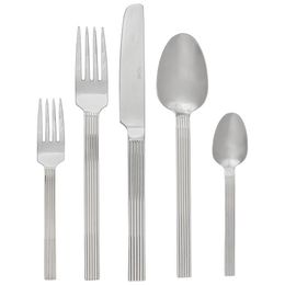 Novel Besteckset, Edelstahl, Metall, 30-teilig, Lfgb, rostfrei, lebensmittelecht, Essen & Trinken, Besteck, Besteck-Sets