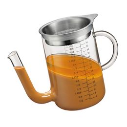K&uuml;chenprofi K&uuml;chenprofi Fettreduzierkanne, Transparent, Metall, Glas, 1 L, 15.2 cm, Kochen, K&uuml;chenhelfer, Sonstige K&uuml;chenhelfer