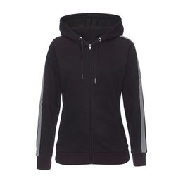 H.I.S. H.i.s Zip-Up Hoodie female Black size XS