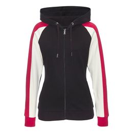 H.I.S. H.I.S Sweatjacke Damen Gr&ouml;&szlig;e XS rot / schwarz / wei&szlig;