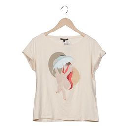comma, COMMA T-Shirt Damen Gr&ouml;&szlig;e M Second Hand beige