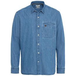 Camel Active Jeanshemd aus reiner Baumwolle Herren Gr&ouml;&szlig;e XXL blue denim