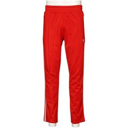 adidas originals Stoffhose Herren Gr&ouml;&szlig;e 33 Second Hand rot