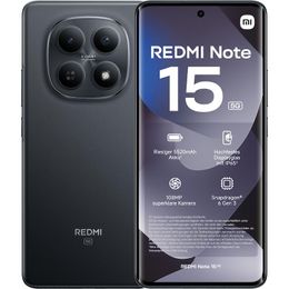 XIAOMI Smartphone »Redmi Note 15 5G 6+128« Black Black Snapdragon 6 Gen 3