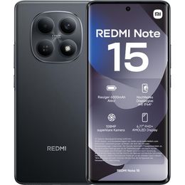 Xiaomi Smartphone »Redmi Note 15 6+128« black black MediaTek Helio G100-Ultra