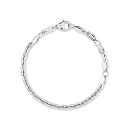 Copenhagen Studios Edelstahlarmband &raquo;Schmuck Geschenk Edelstahl Armkette Unisex&laquo; edelstahlfarben 22 cm Trendiger Armschmuck