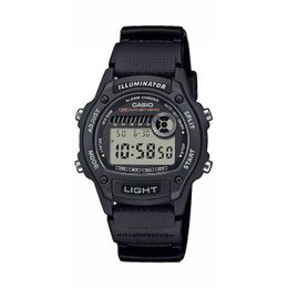 CASIO TIMELESS COLLECTION Chronograph Quarzuhr, Armbanduhr, Damenuhr, Herrenuhr, digital schwarz, grau Sportiver Chronograph