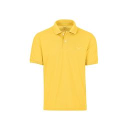 TRIGEMA Poloshirt &raquo;Poloshirt DELUXE Piqu&eacute;&laquo; 1 Stk. hellgelb XL XL DELUXE-Piqu&eacute;-Qualit&auml;t