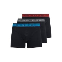 Jack & Jones JACK & JONES JUNIOR Trunk &raquo;JACWAISTBAND TRUNKS 3 PAC&laquo; Packung, 3 Stk. asphalt 116 - 3 Stk. 3 Stk. 116 Boxershorts von Jack & Jones Junior