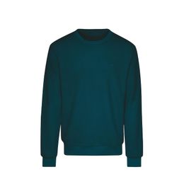 TRIGEMA Sweatshirt &raquo;Sweatshirt in Waffeloptik&laquo; saphir XL XL Klassischer Schnitt