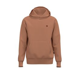 TRIGEMA Sweatshirt &raquo;Hoodie mit Affe Charly-Stickmotiv&laquo; haselnuss M M Sweat-Qualit&auml;t, innen angeraut