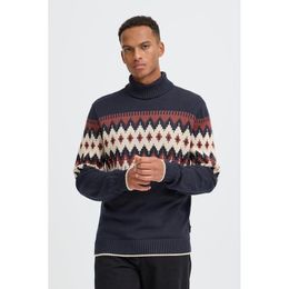 Blend Herren Rollkragenpullover &raquo;BHBENJI JACQ KNIT&laquo; im tollen Jacquardmuster L