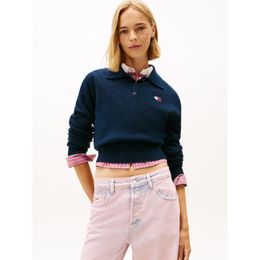 Tommy Jeans Damen Strickpullover &raquo;TJW FLUFFY POLO SWEATER&laquo; S (36)