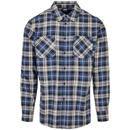 Urban Classics Damen Urban Classics Langarmhemd &raquo; Herren Checked Roots Shirt&laquo; 1 Stk. tlg. M, US-Gr&ouml;&szlig;en