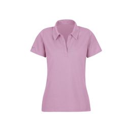 TRIGEMA Poloshirt »Poloshirt ohne Knopfleiste« 1 Stk. orchidee XL XL Piqué Qualität