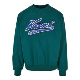 Karl Kani Rundhalspullover &raquo;Herren KU224-005-1 KK Varsity OS Crew dark green&laquo; 1 Stk. green S S KLASSISCHER LOOK: Ein zeitloser Klassiker, der in...