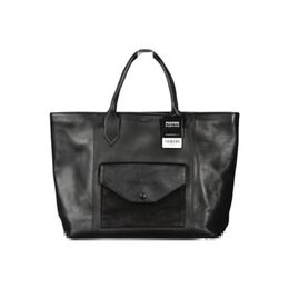 Hugo Handtasche gross Leder Damen Gr&ouml;&szlig;e One Size Second Hand schwarz