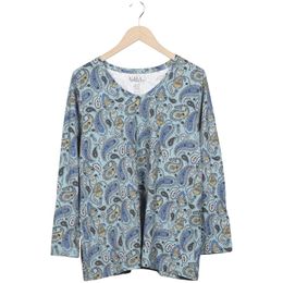 Ulla Popken Langarmshirt Damen Gr&ouml;&szlig;e XXXL Second Hand hellblau