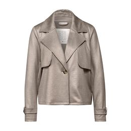 Street One Jacke Damen Gr&ouml;&szlig;e L beige / dunkelbeige