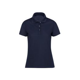 TRIGEMA Damen Poloshirt &raquo;TRIGEMA Poloshirt&laquo; 1 Stk. blau S