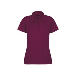 TRIGEMA Damen Poloshirt &raquo;TRIGEMA Poloshirt ohne Knopfleiste&laquo; 1 Stk. rot M
