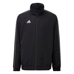 adidas Performance Sportjacke M&auml;dchen Gr&ouml;&szlig;e 164 schwarz / wei&szlig;