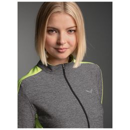 TRIGEMA Damen Trainingsjacke &raquo;TRIGEMA Fahrradjacke mit kontrastfarbigen Elementen&laquo; 1 Stk. tlg. M