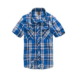 Brandit Langarmhemd &raquo;Herren Roadstar Shirt&laquo; 1 Stk. blau L - US-Gr&ouml;&szlig;en US-Gr&ouml;&szlig;en L Kurz&auml;rmelige Hemden f&uuml;r Freizeit und B&uuml;ro