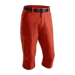 Maier Sports Caprihose &raquo;Jennisei&laquo; Funktionscapri aus atmungsaktivem, elastischem Material ziegelrot 48 - Normalgr&ouml;&szlig;en Normalgr&ouml;&szlig;en 48 Klassische...