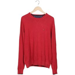 Tommy Hilfiger Pullover Herren Gr&ouml;&szlig;e XXL Second Hand rot