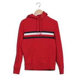 Tommy Hilfiger Kapuzenpullover Herren Gr&ouml;&szlig;e S Second Hand rot