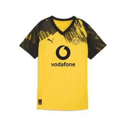 Puma Trikot 'Borussia Dortmund 25-26 Heim' Damen Größe XXS senf / schwarz