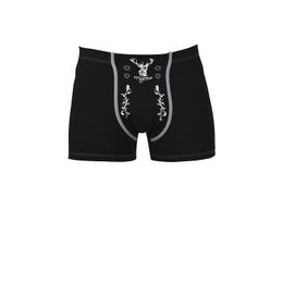 TRIGEMA Damen Boxer &raquo;TRIGEMA Pants mit Hirsch&laquo; 1 Stk. schwarz S, 1 Stk.