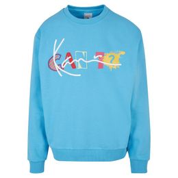 Karl Kani Rundhalspullover »Unisex KU222-003-1 Signature Print Crew« 1 Stk. blue XXL XXL KLASSISCHER LOOK: Ein zeitloser Klassiker, der in keinem...